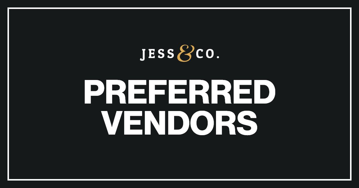 Preferred Vendors • Jess & Co. Real Estate - Narrative Real Estate ...
